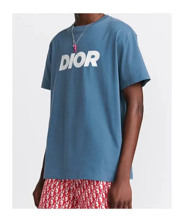 Dior Logo Printed Crewneck T-shirt