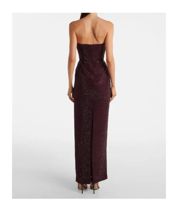 Roland Mouret Crystal-embellished Gown