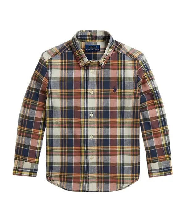 Polo Ralph Lauren Check-pattern Polo Pony Shirt - Multicolor