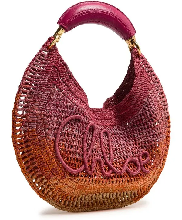 Chloé Summer Banana Hobo Bag - Red