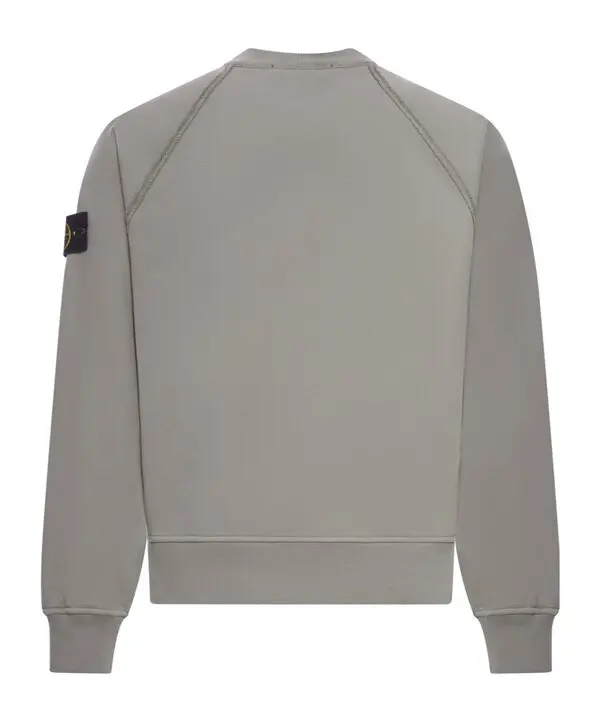Stone Island Logo Patch Crewneck Sweatshirt