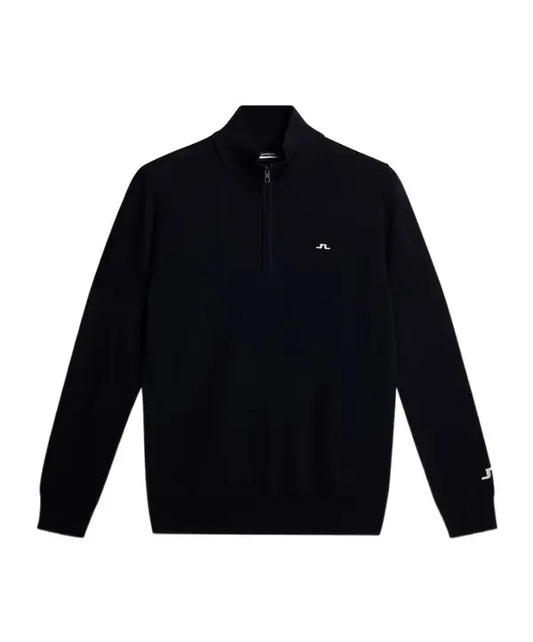 J. Lindeberg Long Sleeve Logo Knit Sweater