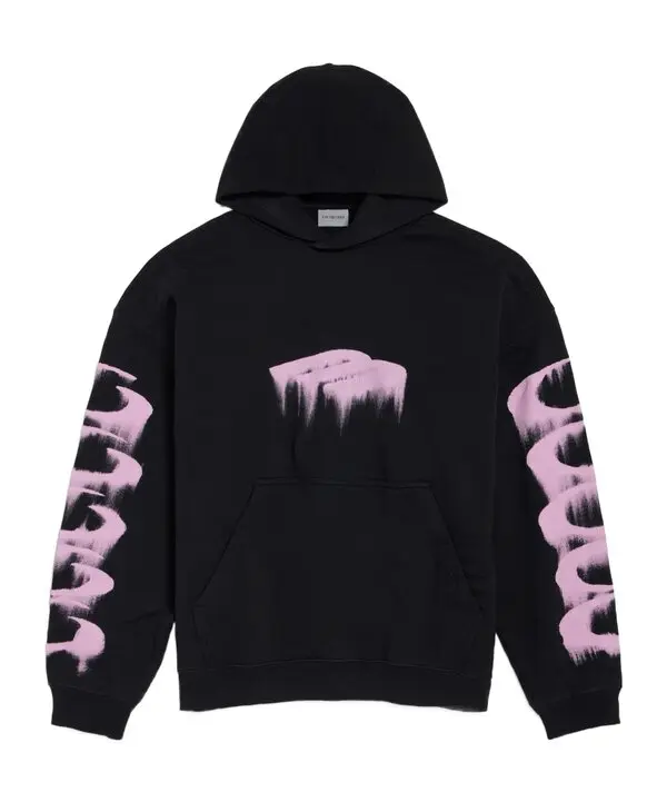 Balenciaga Wet Brush Medium Fit Hoodie - Black