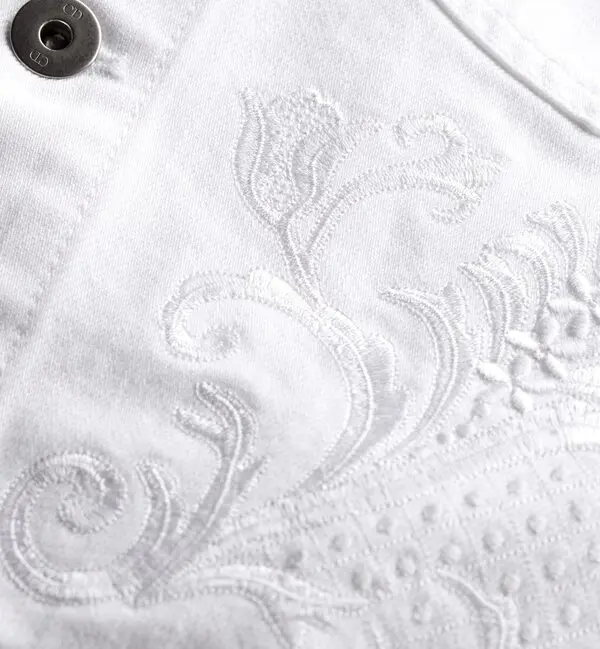 Dior Embroidered Cropped Jacket