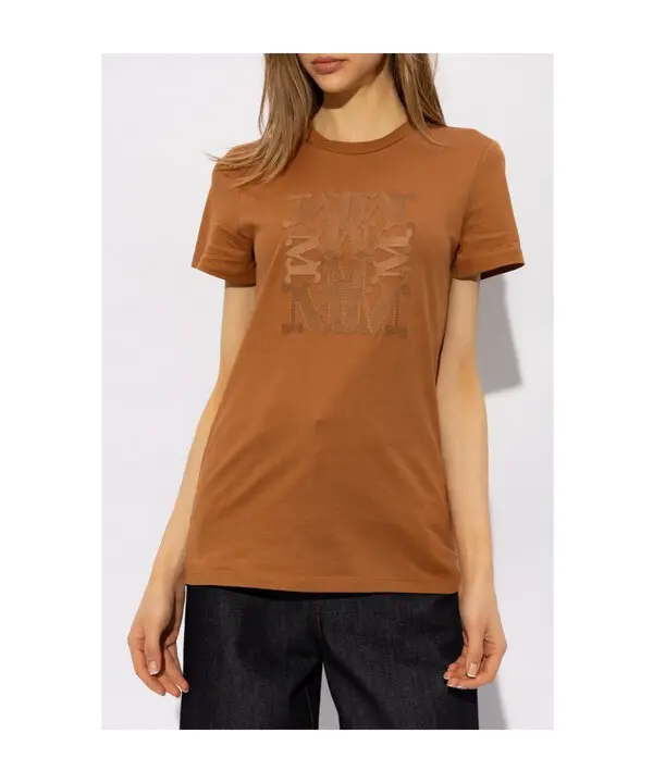 Max Mara Crewneck Short-sleeved T-shirt