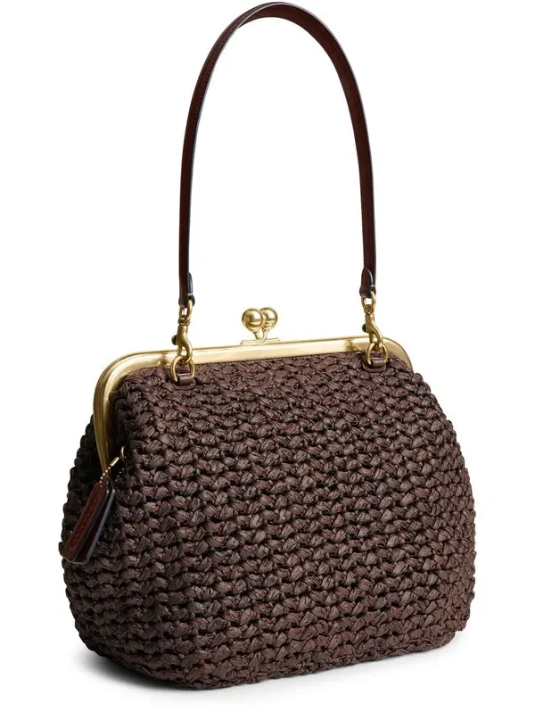 COACH Large Kisslock 27 Frame Bag