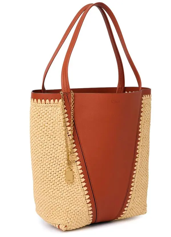 Chloé Spin Bucket Bag - Nude