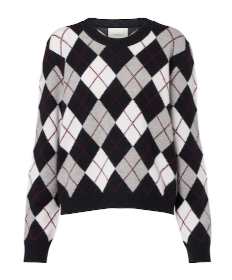 LISA YANG Crew Neck Knit Sweater - Black