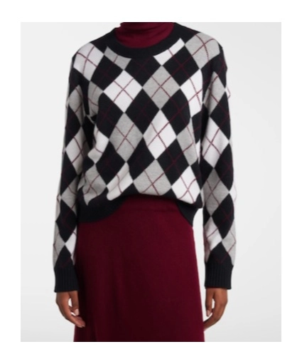 LISA YANG Crew Neck Knit Sweater