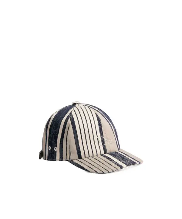 Dior Logo Hat - Nude
