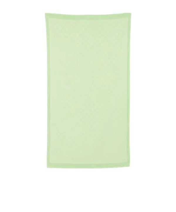 Gucci Gg Terrycloth Jacquard Beach Towel - Light Green