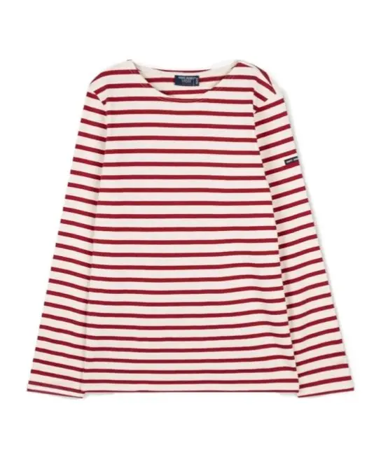 Saint James Striped Graphic T-shirt