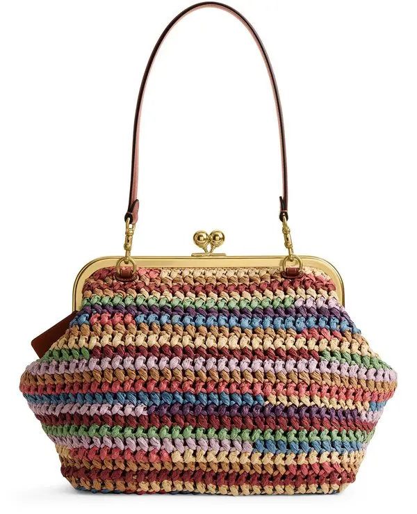 COACH Large Kisslock 27 Frame Bag