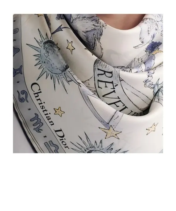 Dior Night Of Dreams 90 Square Scarf