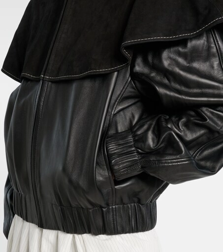 J.W.ANDERSON Casual Leather Coat