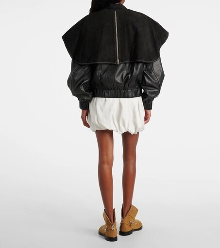 J.W.ANDERSON Casual Leather Coat