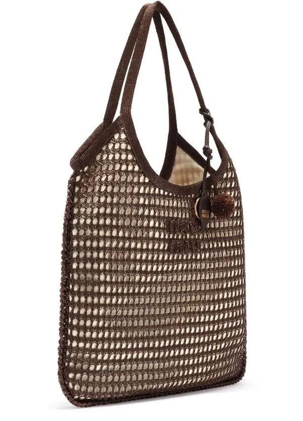 Miu Miu Crochet Shoulder Bag