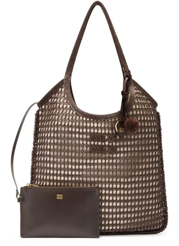 Miu Miu Crochet Shoulder Bag