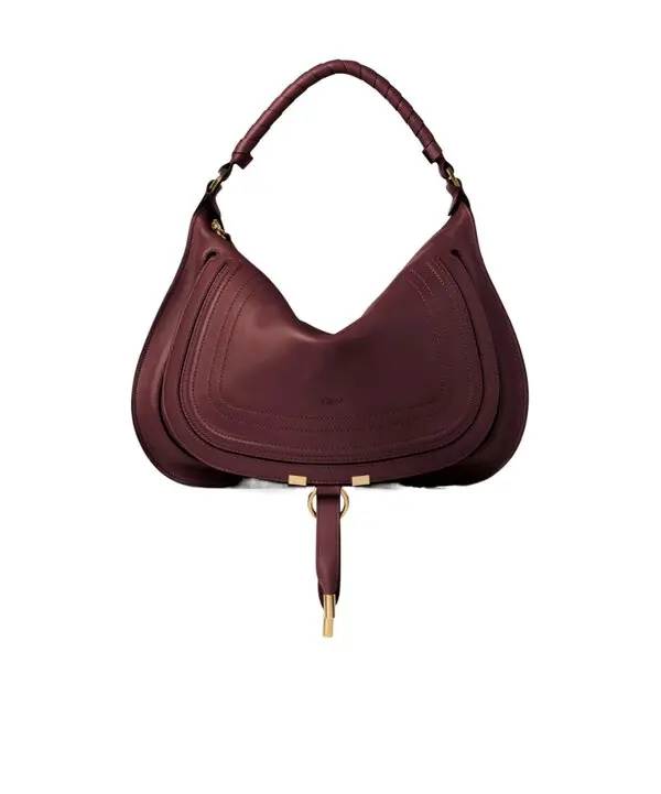 Chloé Leather Shoulder Bag - Red