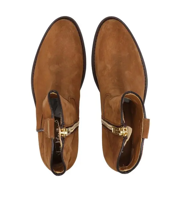 VIA ROMA 15 Zippered Ankle Boots