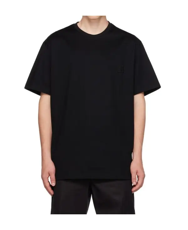 WOOYOUNGMI Logo-embroidered Cotton T-shirt
