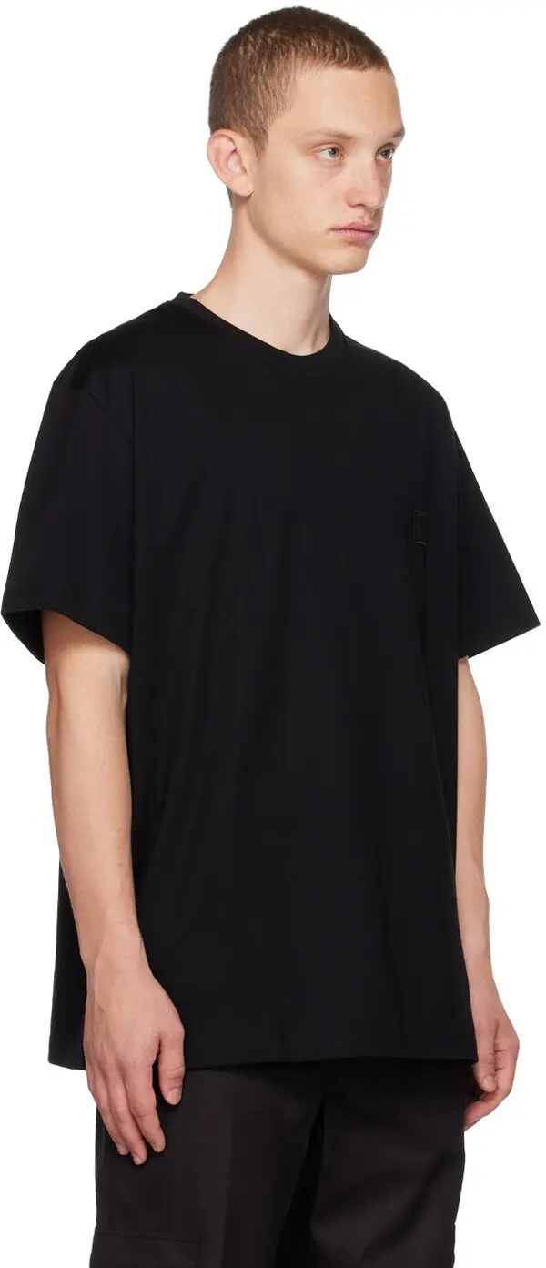WOOYOUNGMI Logo-embroidered Cotton T-shirt