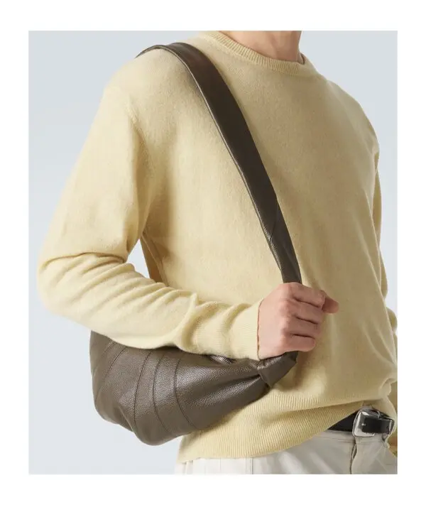 LEMAIRE Small Leather Shoulder Bag