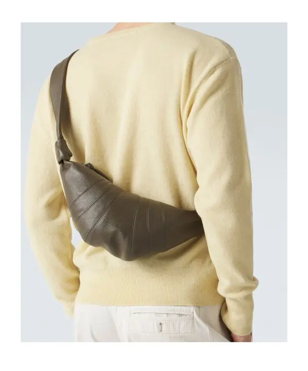 LEMAIRE Small Leather Shoulder Bag