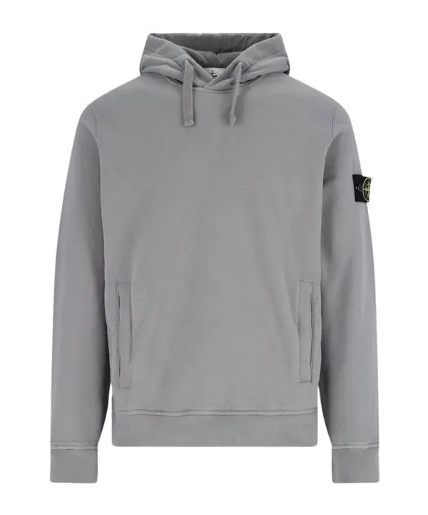 Stone Island Brushed Fleece Regular-fit Hoodie