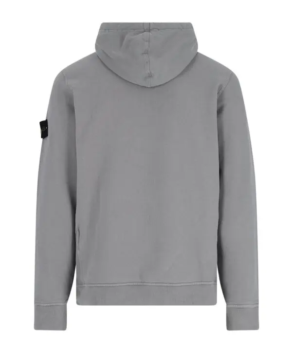 Stone Island Brushed Fleece Regular-fit Hoodie