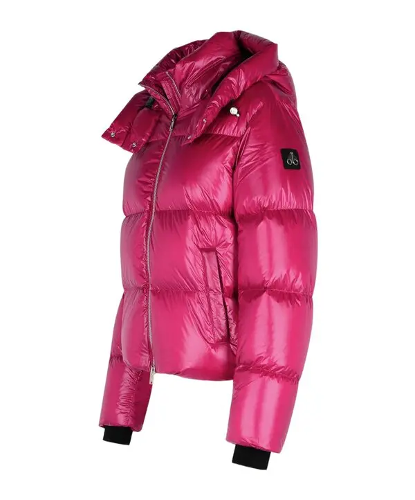 Moose Knuckles Logo-patch Zipped Down Jacket