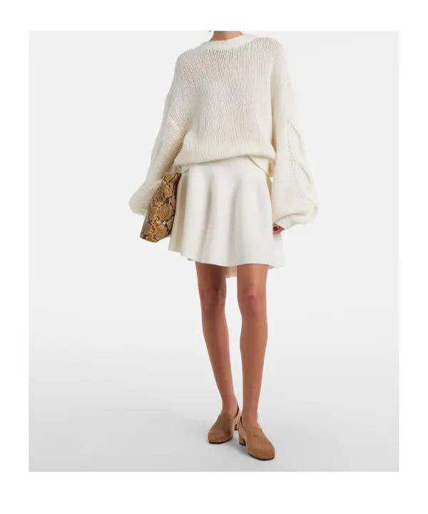 LISA YANG Crew Neck Knit Sweater