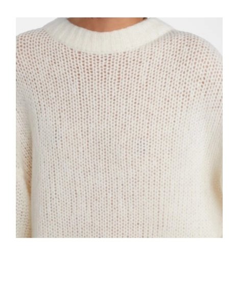 LISA YANG Crew Neck Knit Sweater