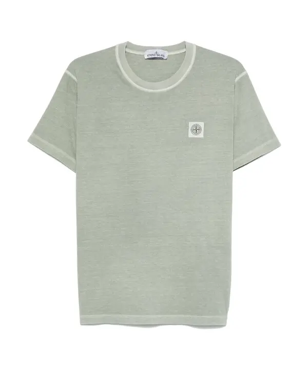 Stone Island Compass Patch Crewneck T-shirt