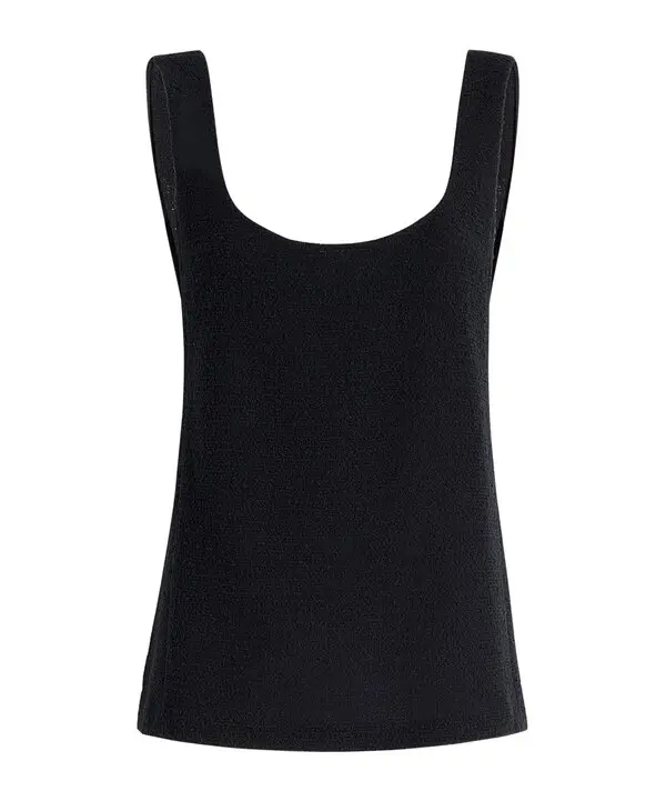 Khaite Square-neck Knit Tank Top