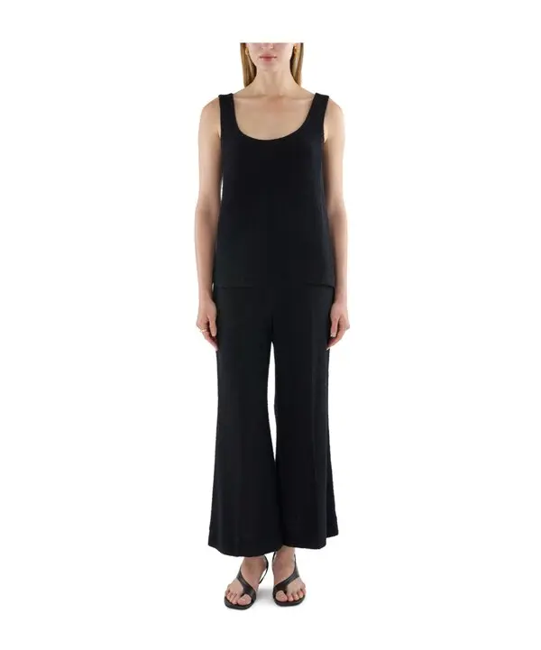 Khaite Square-neck Knit Tank Top