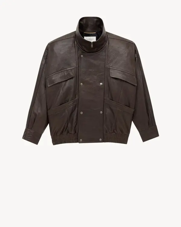 Saint Laurent Zip-up Bomber Jacket