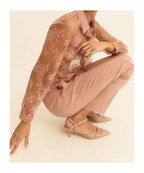 Marella Chantilly Lace Shirt
