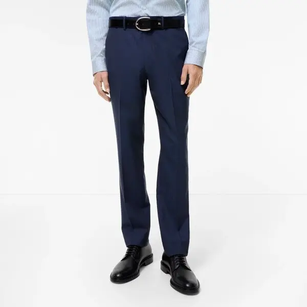 Burberry Wool Bond Tailored Trousers