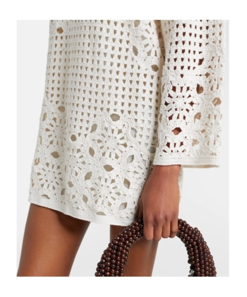 FRAME Postcard Cotton Crochet Tunic