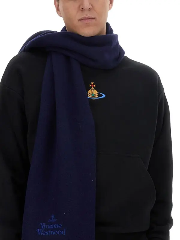 VIVIENNE WESTWOOD Embroidered Scarf