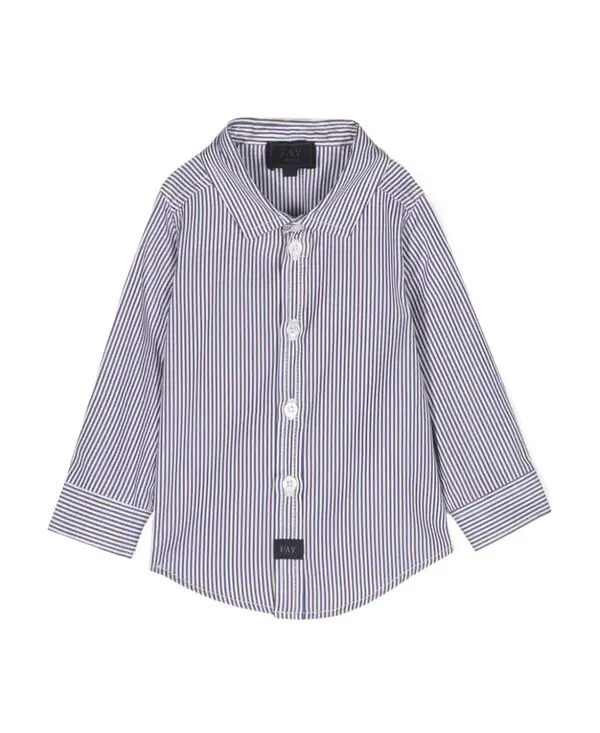FAY Striped Cotton Shirt