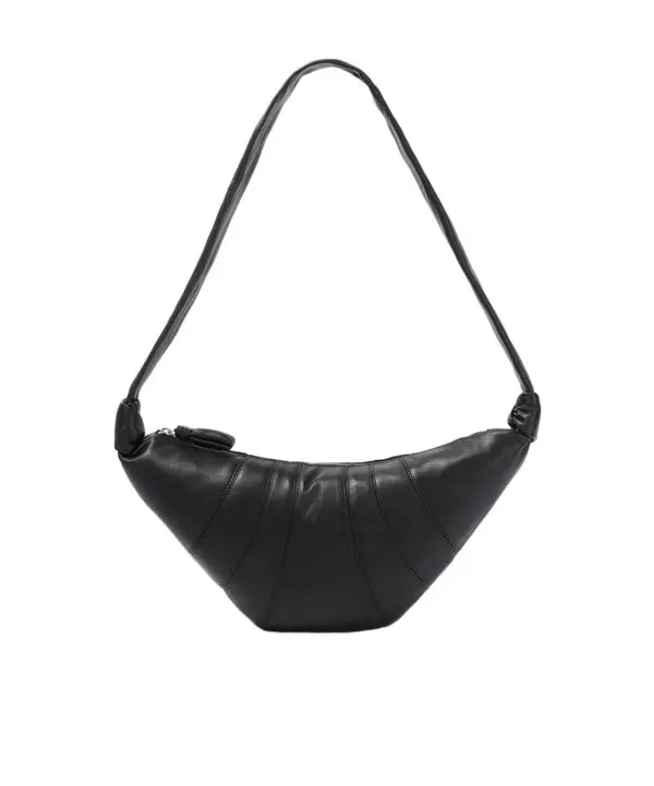 LEMAIRE Croissant Medium Leather Shoulder Bag