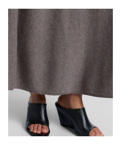 LISA YANG Torie Cashmere Midi Skirt