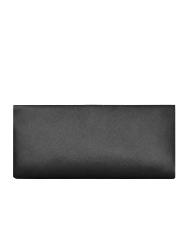 Saint Laurent Evening Soft Clutch In Satin