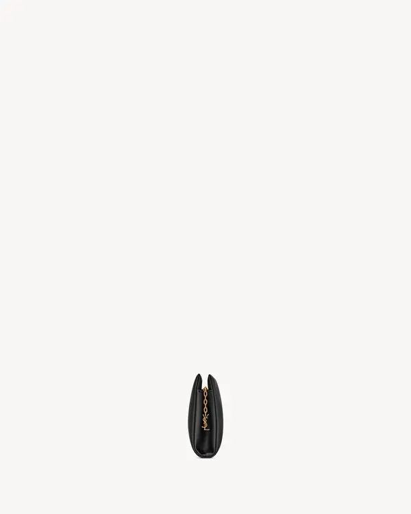 Saint Laurent Evening Soft Clutch In Satin