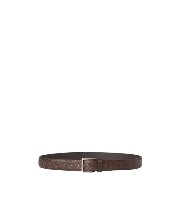 Loro Piana Owen-belt Belt - Chocolate-colored