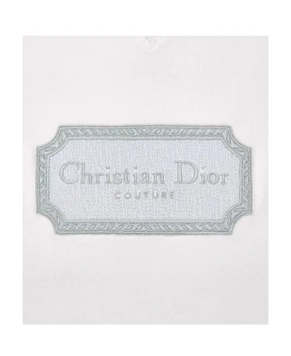 Dior Logo Patch Round-neck T-shirt