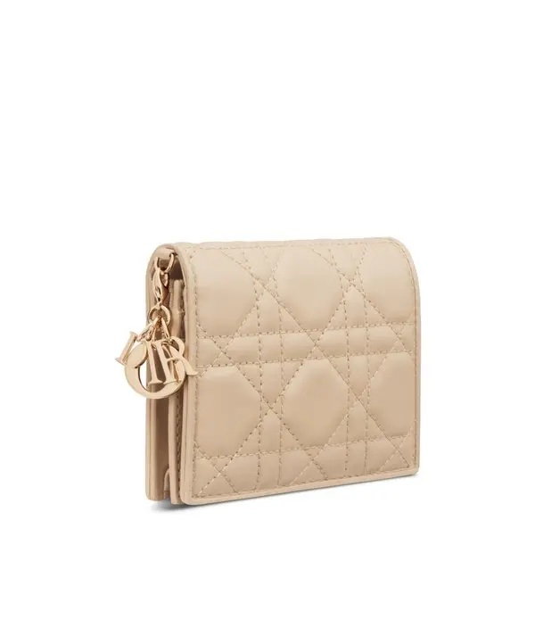 Dior Mini Lady Gardenia Wallet