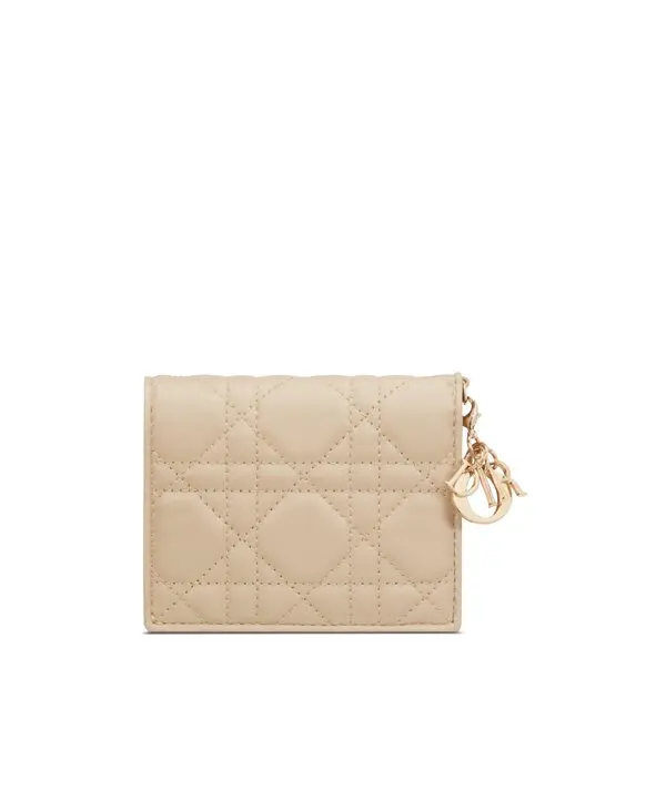 Dior Mini Lady Gardenia Wallet